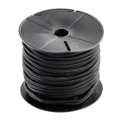 Rubber touw 4 mm, zwart | SPRINTIS.NL